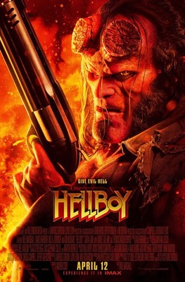 HELLBOY MOVIE POSTER ORIGINAL 27" x 40" double sided NEW | eBay