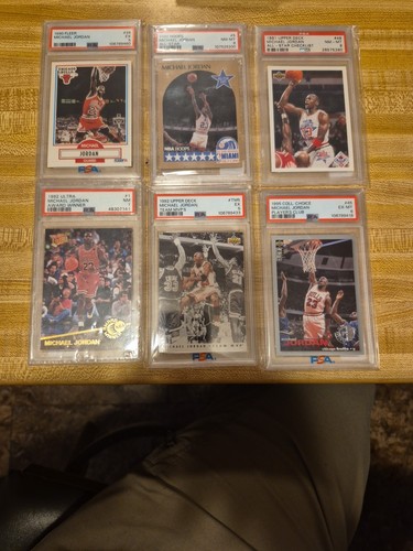 MICHAEL JORDAN COLLECTION BASKETBALL CARDS * PSA GRADED LOT | eBay