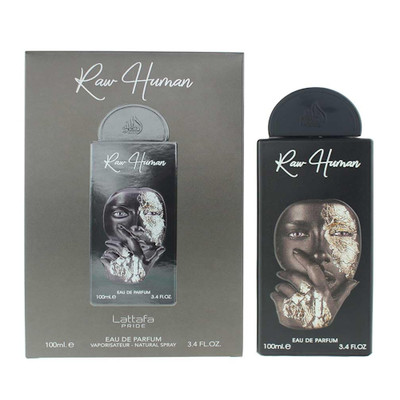 Raw Human by Lattafa Pride 3.4 oz EDP Perfume Cologne Unisex New in Box ...