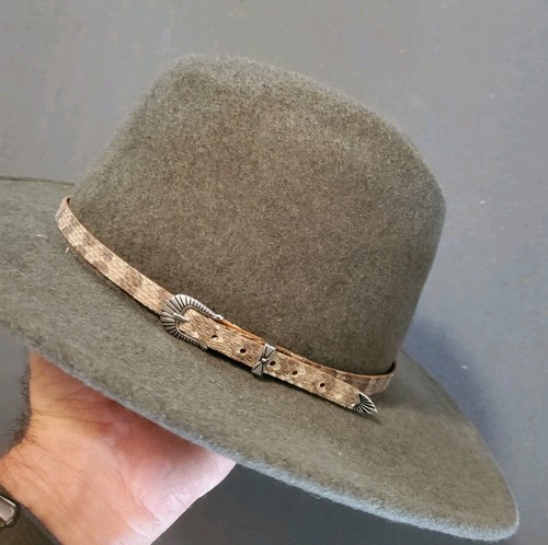 New Rattlesnake skin hat band. Handmade. adjustable. 3/8 wide. | eBay