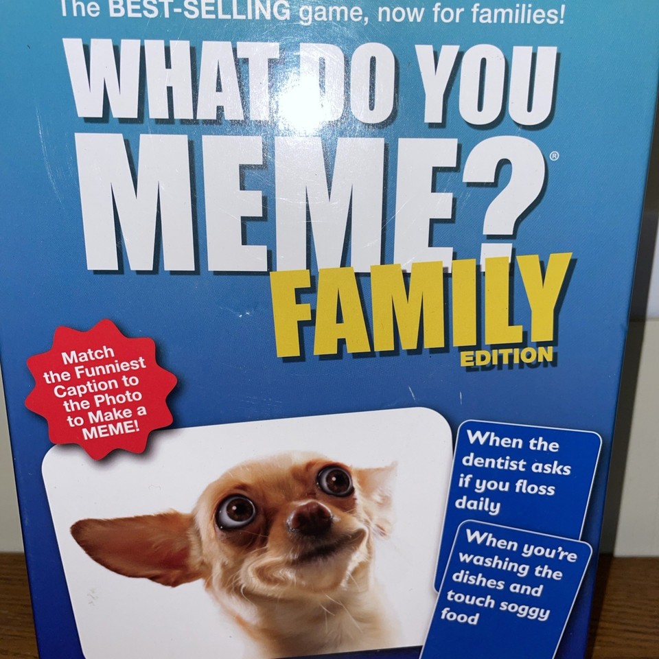 What Do You Meme? Family Edition (2019) Family Board Game W1 | eBay