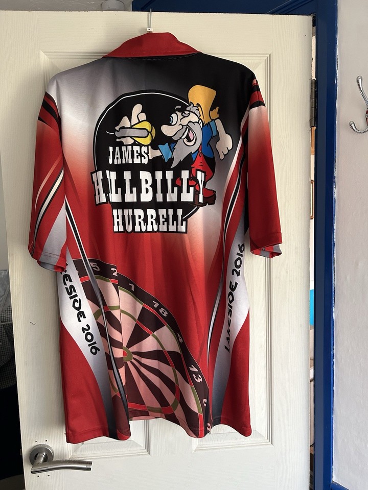 Signed James Hurrell Darts Shirts | eBay UK