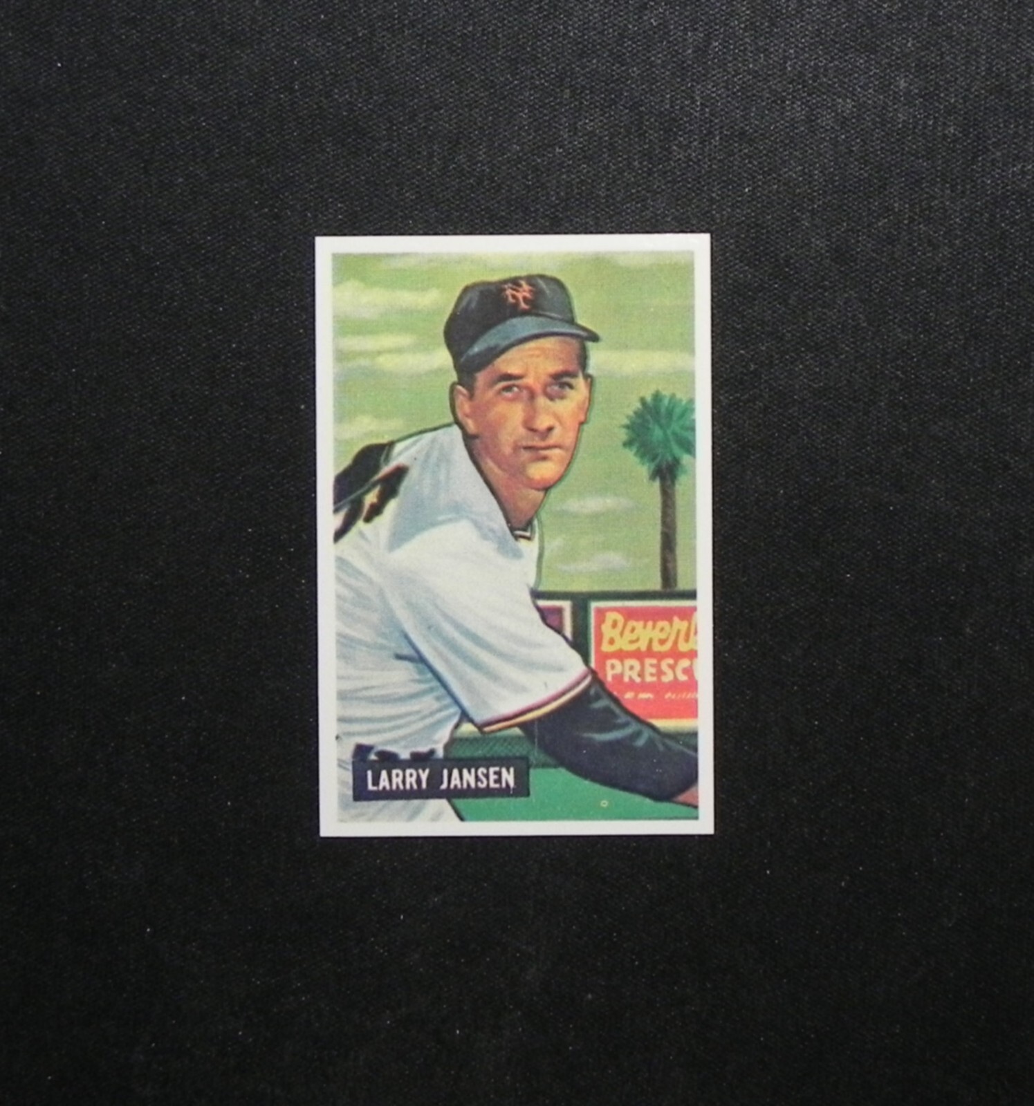 LARRY JANSEN Dover Reprint of 1951 Bowman Card #162 _ Exact Card (B) | eBay
