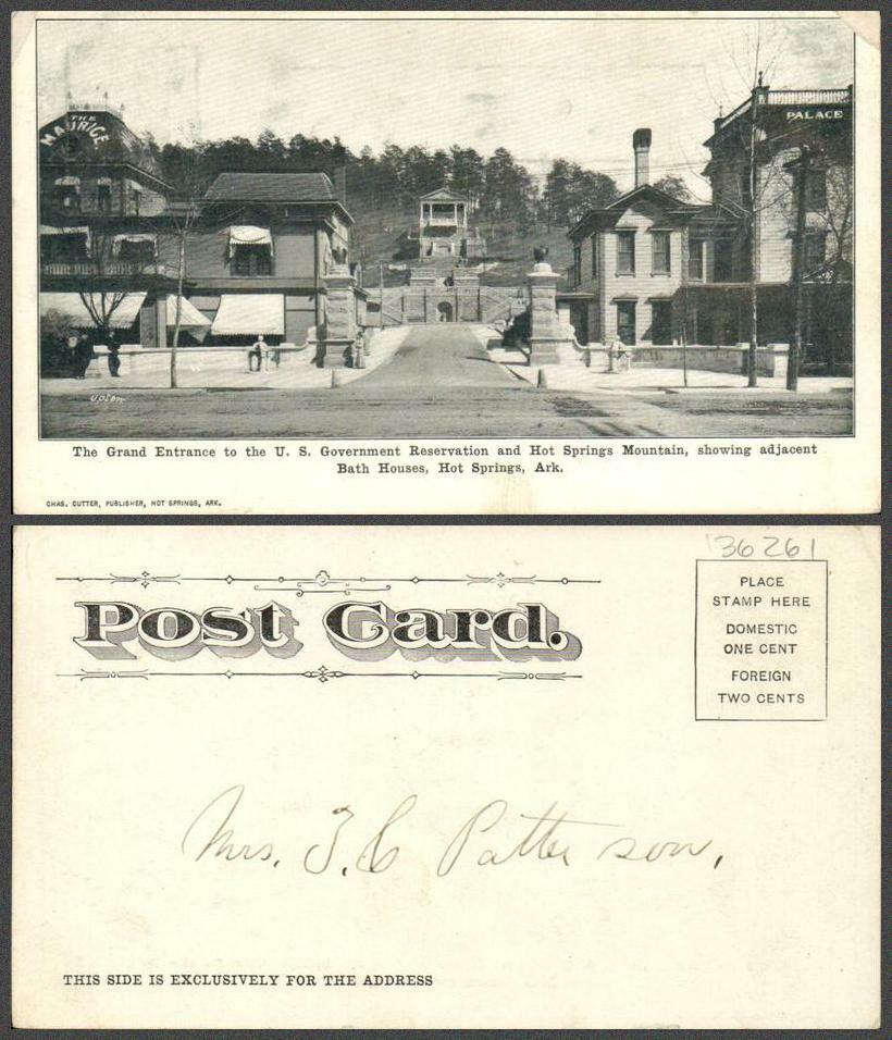 ARKANSAS Hot Springs VINTAGE POSTCARD | eBay