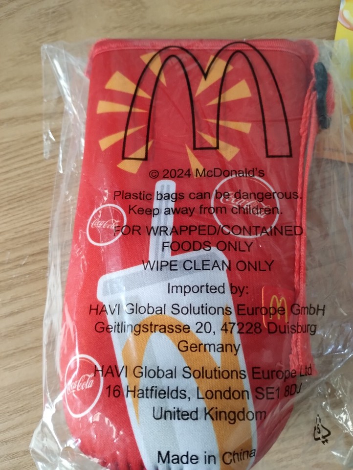 McDonald's Winning Sips 2024 Drinks Sling Rare Collectable McDonald's ...