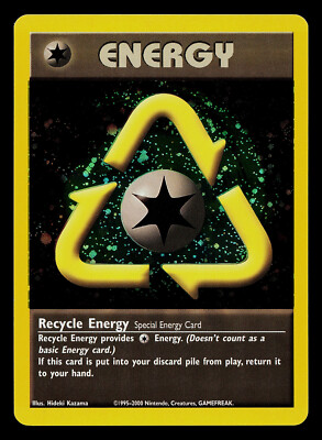 Pokemon Card - Recycle Energy (WotC 2002 Energize League Promo) Reverse ...