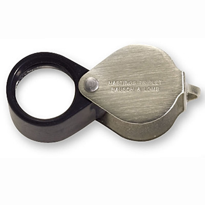 Bausch & Lomb 10X - 14X Triplet Hasting Loupe Magnifier Choice of Size ...