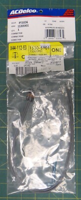 ACDelco PT1036 GM 15305901 2-Way Female Multipurpose Pigtail Connector ...