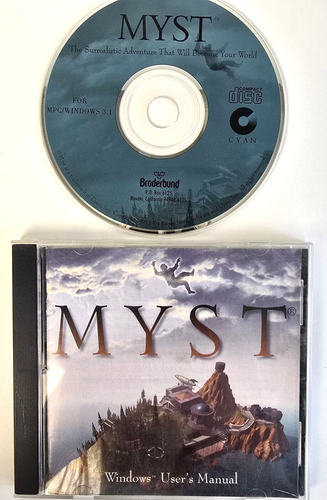 MYST PC Game Puzzle Adventure CD-ROM 1994 | eBay