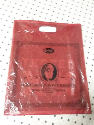 W.R. Case XX Sons Cutlery Pocket Knife Plastic Bag Empty Bradford PA ...
