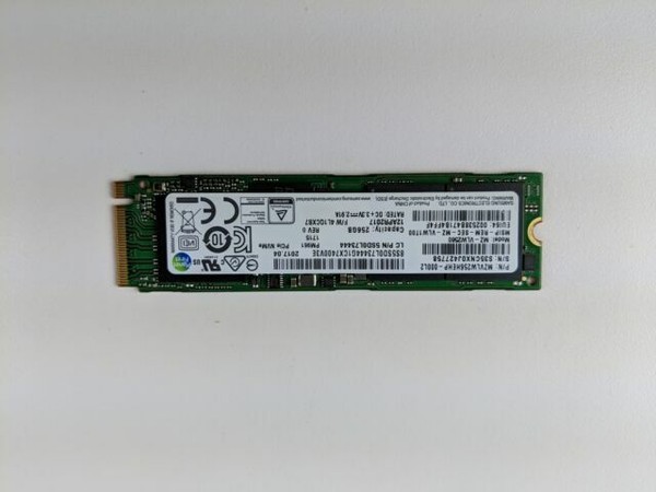 Samsung 256gb Laptop SSD Solid State Drive Mz-vlw2560 Mzvlw256hehp ...