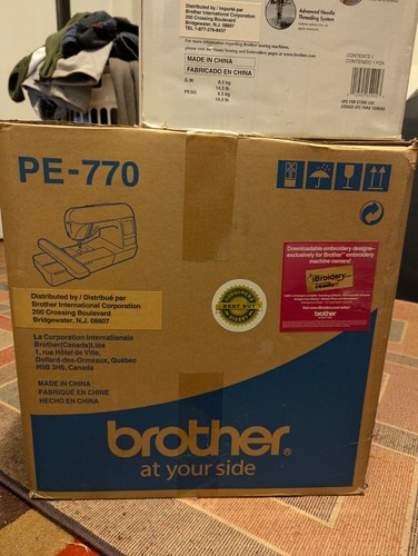 Brother PE770 5x7 inch Computerized Sewing Machine for sale online | eBay