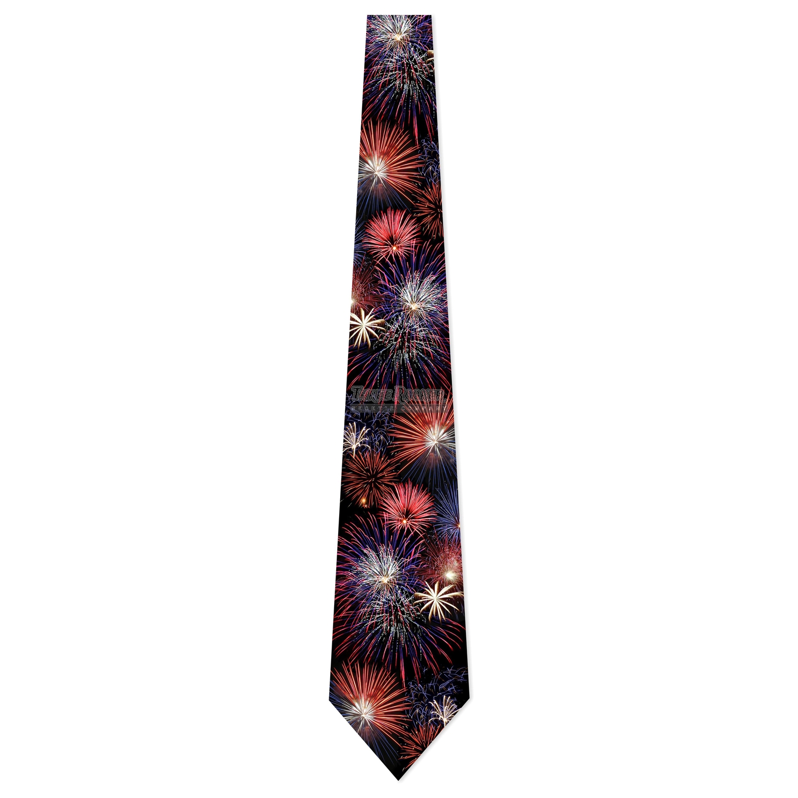 Fireworks Ties Fourth of July Tie Men's Patriotic Neck Ties Brand New ...