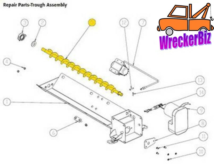 SaltDogg / Buyers Products 3018007, Stainless Steel Auger for SHPE0750 ...