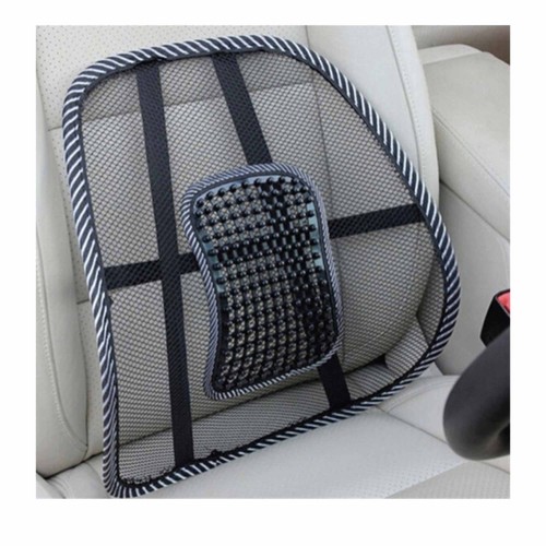 Better Back Support Chair Posture Lumbar Brace Mesh with Massage Beads ...