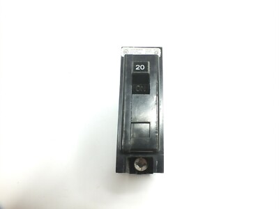 CUTLER HAMMER E-7819 20 AMP 120/240VAC TYPE BA 1 POLE CIRCUIT BREAKER ...