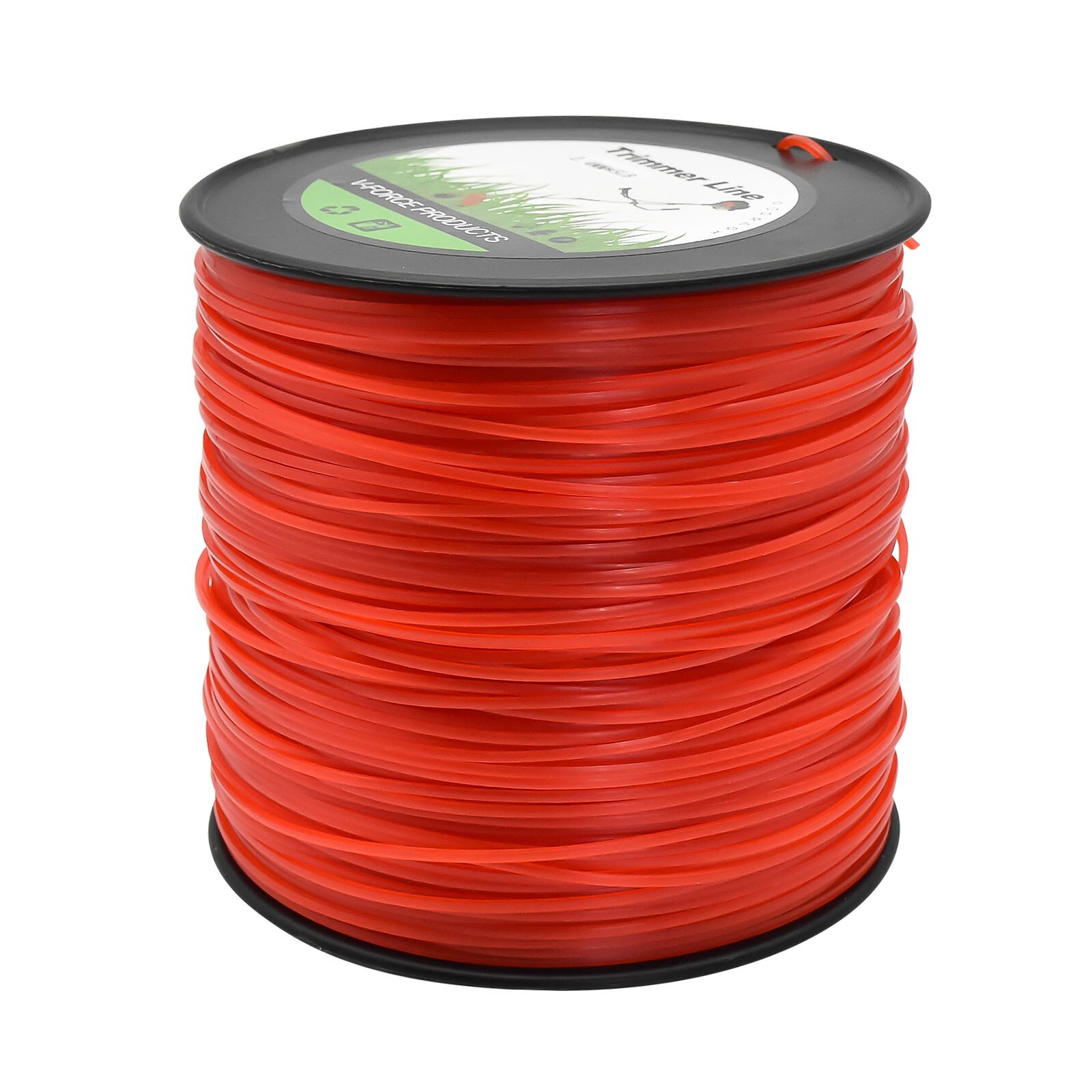 5lb .095 Heavy Duty Nylon Square Commercial String Trimmer Line Weed ...