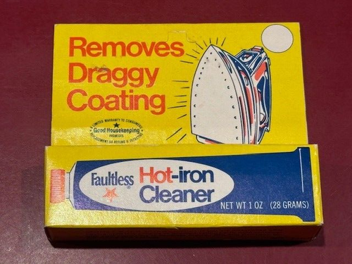 Vintage Box Faultless Starch Hot Iron Cleaner 1oz 28 Grams 17500401107 ...