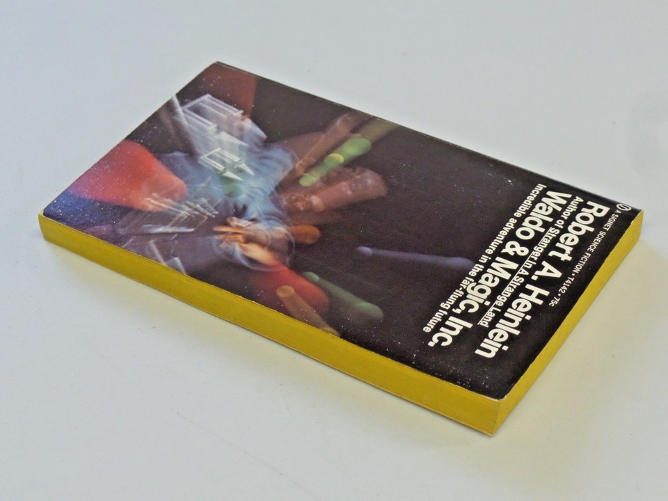 WALDO & MAGIC, INC. by Robert A. Heinlein 1970 Signet Sci-Fi Paperback ...