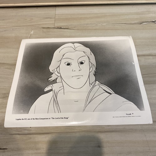 1978 Legolas the Elf in Animated The Lord of the Rings Original Press ...