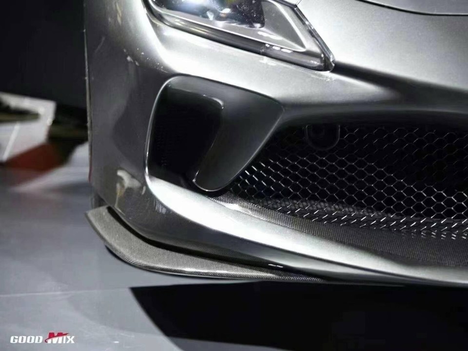 Upgrade dry carbon fiber front corner splitter for Ferrari F8 Spider ...