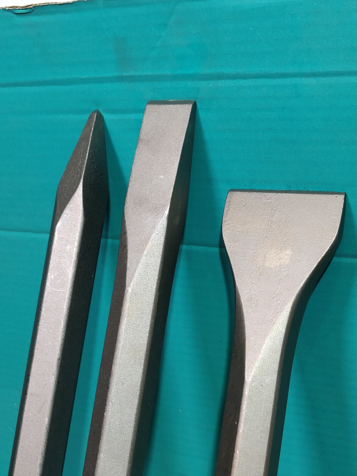 3pc Breaker Chisel Set To Fit MAKITA HM1812 HM1810 HM1800 Hex 32mm (1-1 ...