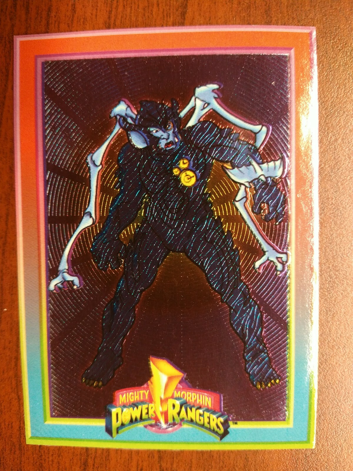 1994 Saban Mighty Morphin Power Rangers Trading Card #4 Baboo LOOK NEW ...