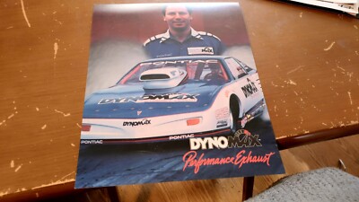 NHRA JIM YATES DYNOMAX PONTIAC PRO STOCK DRAG RACING HANDOUT | eBay