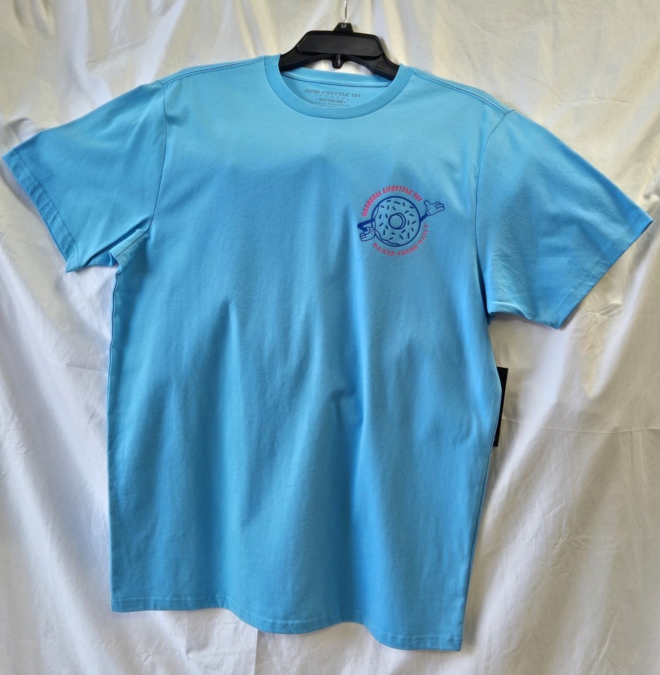 BL101 Baseball Lifestyle 101, Adult Size: Medium Blue Donuts and ...