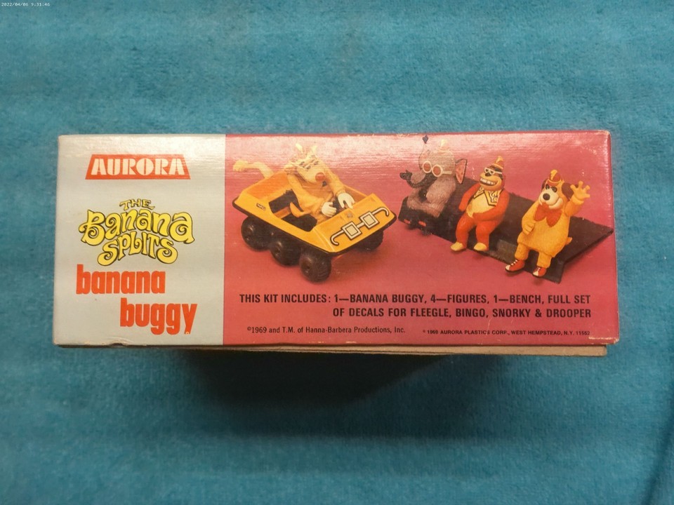 Aurora Banana Splits 1969 #832-150 Model Kit Nice Box Free shipping | eBay