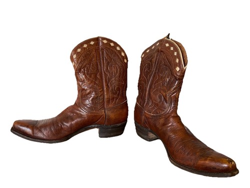 Hamley & Co Justin Made Pee Wee Vintage Youth Cowboy Boot. | eBay