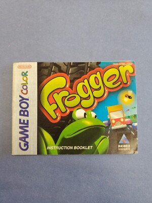 Nintendo Gameboy Color Manual Only Frogger | eBay
