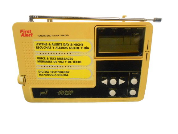 First Alert, Model WX-167, Public Alert Weather Radio, Emergency ...