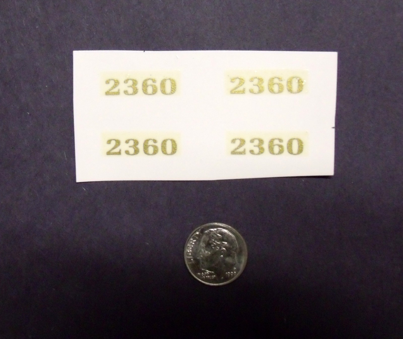 Set Of Lionel Post-war #2360 GG1 PA PRR Numbers PRE-TRIMMED Waterslide ...