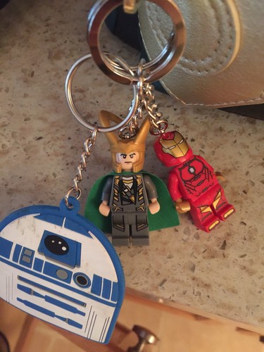 Lego Marvel Super Heroes Loki Keychain E3 2017 for sale online | eBay UK
