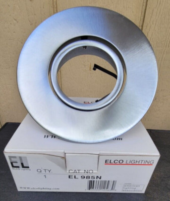 Elco Lighting EL985N 4” HID Adjustable Gimbal Ring - EL985 | eBay