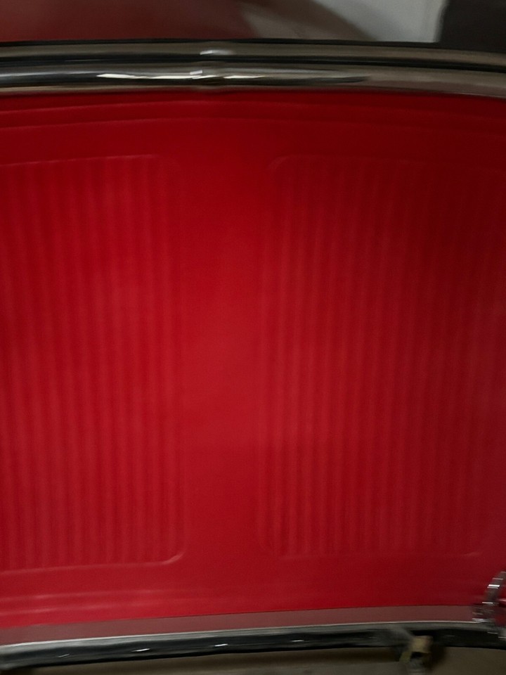 57-58-59-60 CORVETTE RESTORED HARDTOP plexiglass CONVERTIBLE ROOF RED ...