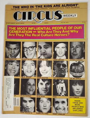 CIRCUS NO. 226 - INFLUENTIAL PEOPLE - JULY 24, 1979 | eBay
