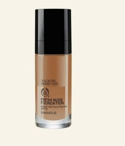 FRESH NUDE FOUNDATION (BODY SHOP) - NEW - YUCATAN HONEY 055- GREAT ...