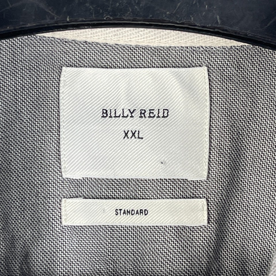 Billy Reid Men's XXL Standard Fit Button Down Cotton L/S Shirt Textured ...