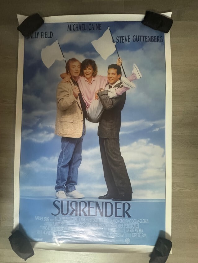 1987 Surrender Original Movie Poster 27x41 - Sally Field MH | eBay