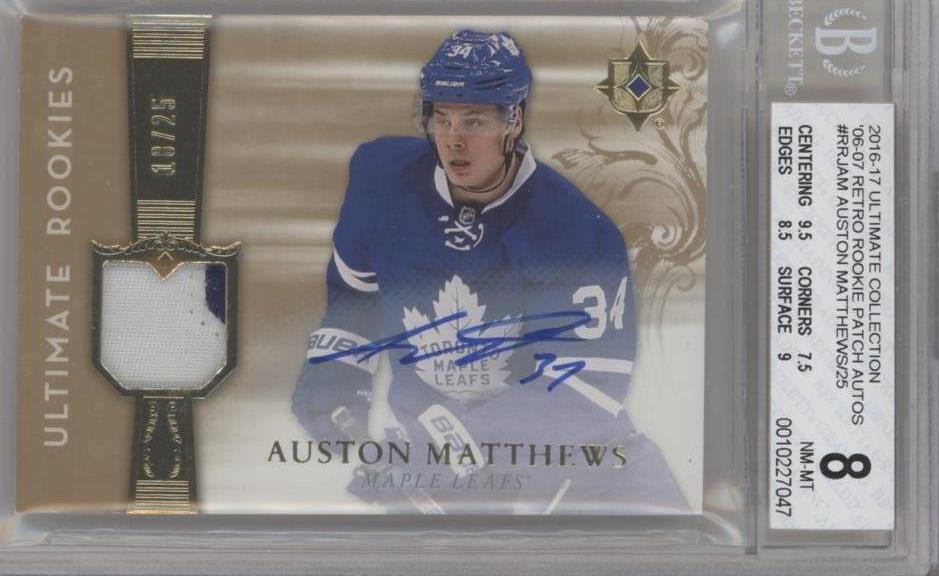 2016-17 Ultimate Collection - 2006-07 Retro Rookie Jersey Auston ...