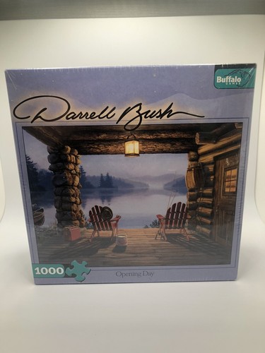 NEW Buffalo Games Opening Day (fishing) Darrell Bush - 1000 Piece ...