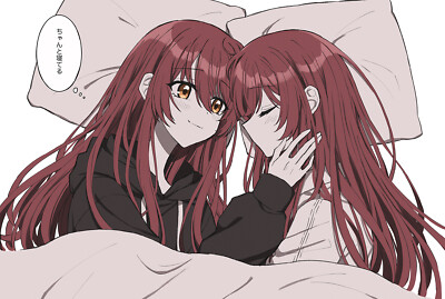 Anime Oosaki Amana Oosaki Tenka Twins Long Hair Gaming Mat Desk 27079 ...