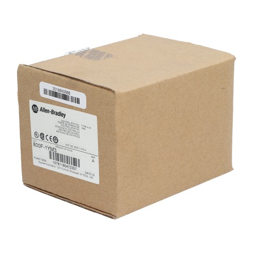 Allen-Bradley 800F-1YM3-A Control Station New NFP Sealed | eBay
