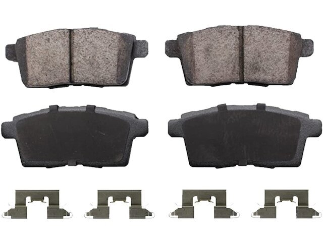 Rear Brake Pad Set For 07-15 Ford Lincoln Mazda Edge MKX CX7 CX9 SE SEL ...