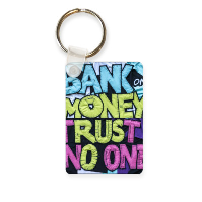 MUTS Bank On Money, Trust No One Key Chain | eBay