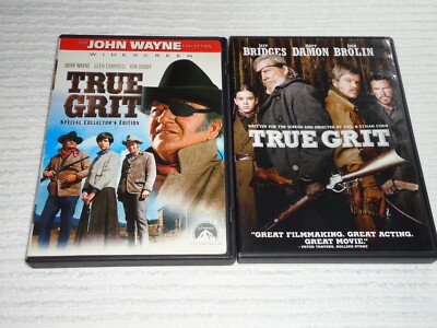 TRUE GRIT 1969 & 2010 (2 DVD Widescreen Set) original and remake ...