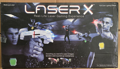 Laser X Two Players Laser Gaming Set (88016) Preowned 42409880166| eBay