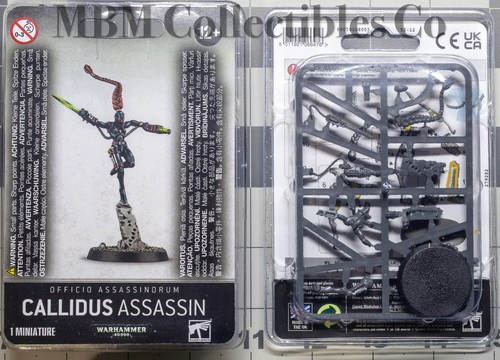 Warhammer 40k Imperial Marine Officio Assassinorum CALLIDUS ASSASSIN ...